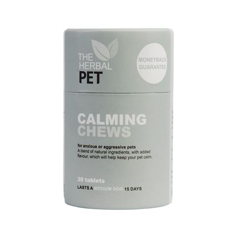 Herbal Pet Calming Chews 30s Absolute Pets