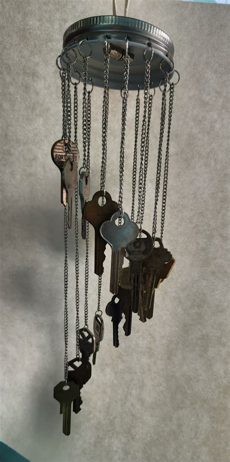 Key Windchime Key Crafts Old Key Crafts Diy Wind Chimes