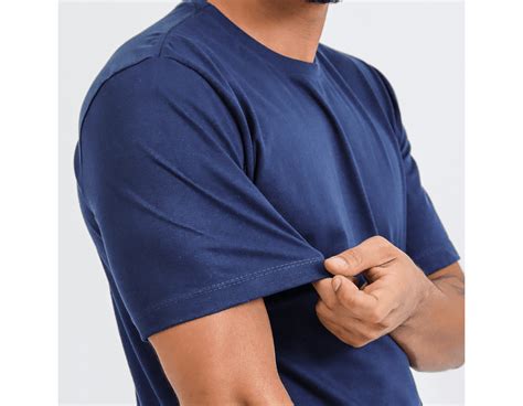 Camiseta Masculina Básica 100 Algodão Lisa TechMalhas