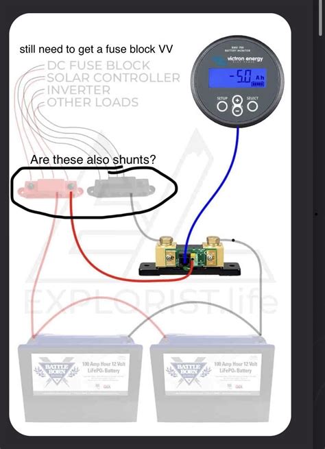Battery Monitor Wiring And Dc Dc Charger Diagram R Solar