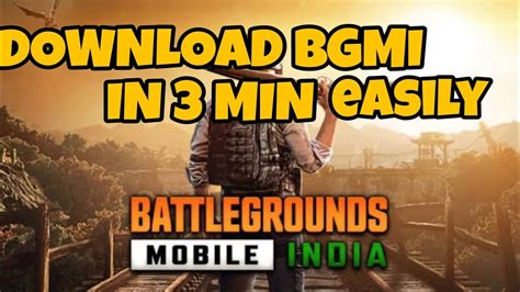How To Download And Install Bgmi In 3 Mins😉 Youtube
