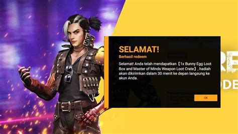 Klaim Kode Redeem FF Hari Ini 4 November 2024 Raih Hadiah Diamond