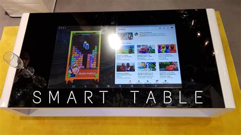 This Is An Android Table Yes A Smart Table Youtube