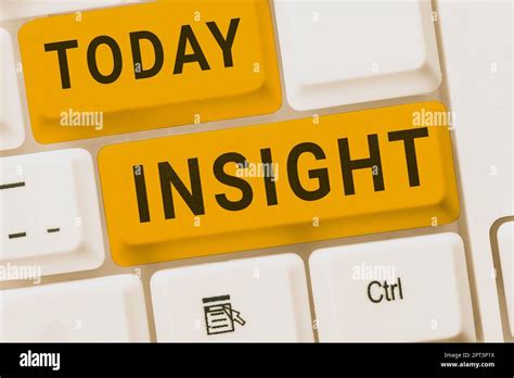 sign displaying insight business overview capacity to gain an accurate