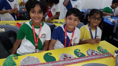 Rainbow International School Thane Toran Making Activity For Grade