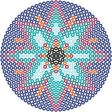 Circle Fuse Bead Patterns Perlypop