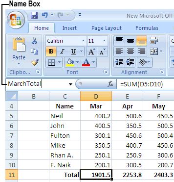 Navigating A Spreadsheet MS Excel Tutorial