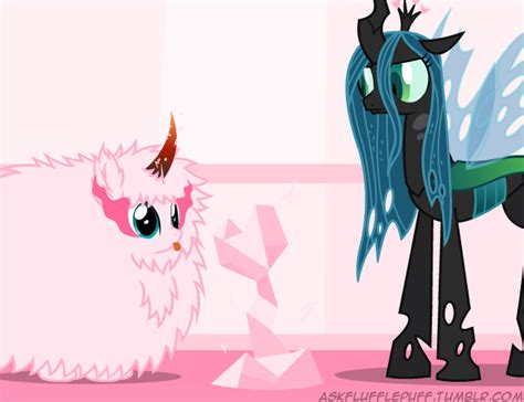 Queen Chrysalis Королева Крисалис Fluffle Puff Флаффл Пафф