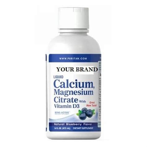 Liquid Calcium Supplement Packaging Type Bottle Packaging Size 200