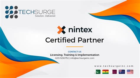 Nintex Certified Partner Techsurgeinc