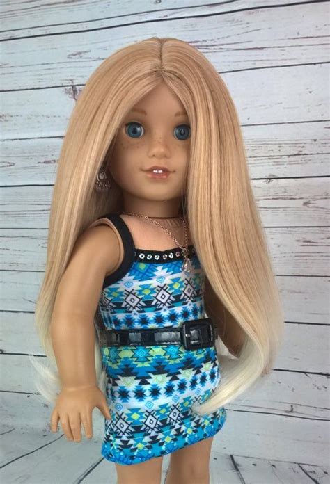 Custom 10 11 Doll Wig Fits Most 18 Dolls Blythe Etsy Doll Wigs