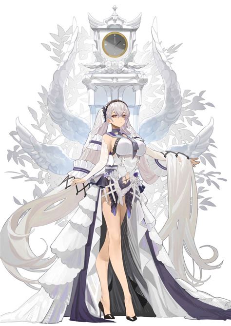 Safebooru 1girl Absurdly Long Hair Azur Lane Bare Shoulders Black