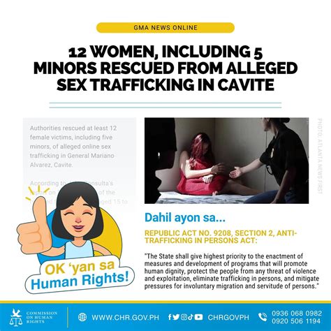 Chr Philippines On Twitter Authorities Rescued At Least 12 Female