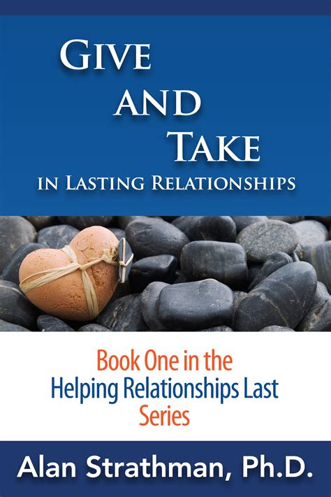 Give And Take In Lasting Relationships Book Cover Book Layout And