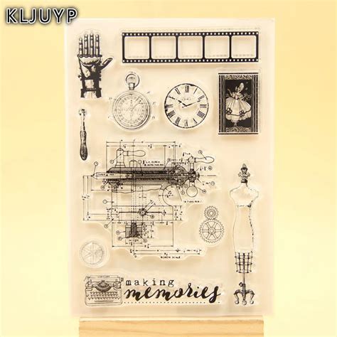 Kljuyp Clear Stamps Scrapbook Paper Craft Clear Stamp Scrapbooking 467