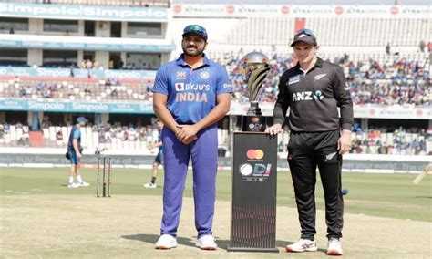 Ind Vs Nz Rohit Sharma Wins Coin Toss As India Opt To Bat First