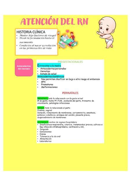 Exploración Física Del Recién Nacido Completo Patu Mg Udocz
