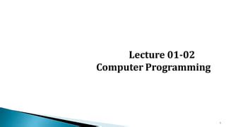 C Programming Languages Lectures PPT