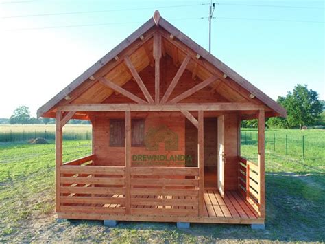 Domek Aleksander 6x4m domek na działkę
