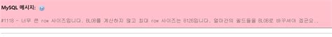 2024년 버전 Phpmyadmin Column 수 용량 늘리기 애니 좋아하는 연구원