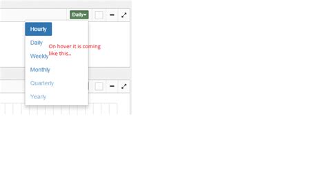 Html Hover Functionality For Button Inside Ul Li Reacting As Anchor