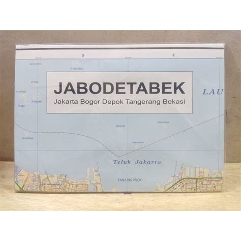 Jual Jabodetabek Peta Lipat Shopee Indonesia