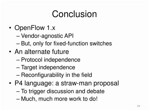 Ppt Programming Protocol Independent Packet Processors Powerpoint