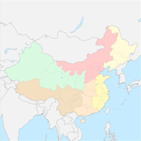 중국 지도 해시넷