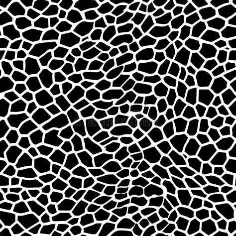 Reptile Skin Seamless Animal Crocodile Pattern For Design Stock Vector Illustration Of