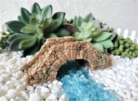 1 1 2 Tall Mini Cobblestone Bridge Arched Bridge Fairy Garden