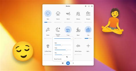 Blanket Ambient Sounds App For Linux Gets Calming New Look Omg Ubuntu