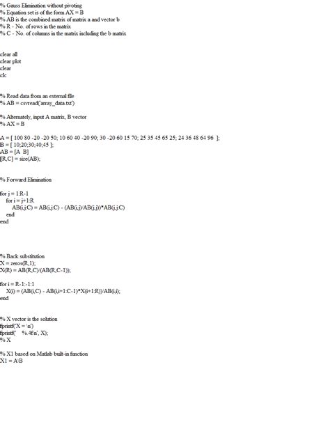 File Name Gauss Elimination Youtube