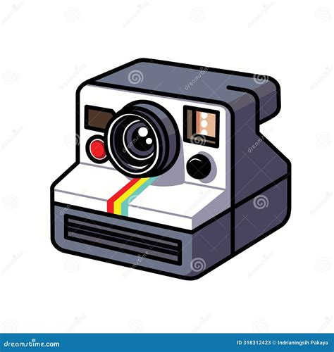Polaroid Camera Stock Vector Illustration Of Nostalgia 318312423