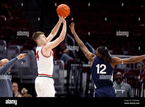 Ohio State Guard Sean Mcneil Left Shoots In Front Of Penn State Guard