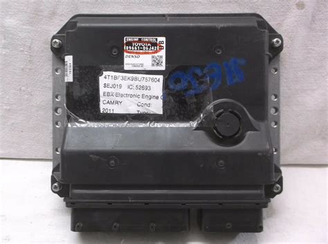 10 11 TOYOTA CAMRY 4CYL AUTO ENGINE CONTROL MODULE COMPUTER ECU ECM