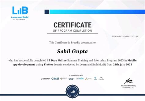 sahil gupta on linkedin flutter