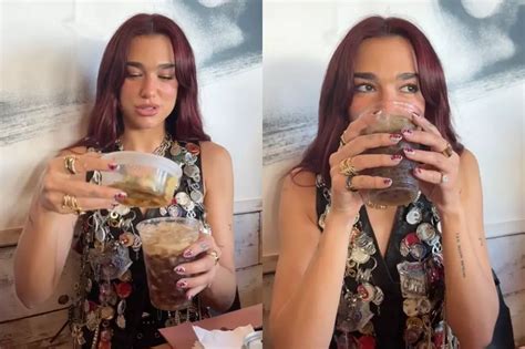 How To Drink Diet Coke Like Dua Lipa