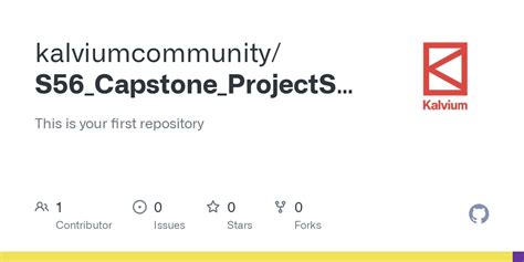 Github Kalviumcommunity S56 Capstone Projectsport This Is Your First Repository