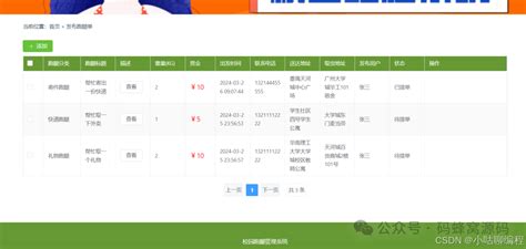 【含文档ppt源码】基于python校园跑腿管理系统设计与实现 Csdn博客