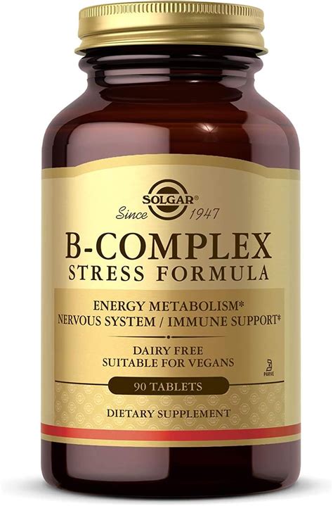 Solgar B Complex Stress Formula 90 Tablets Buy Online At Best Price In Uae Amazon Ae