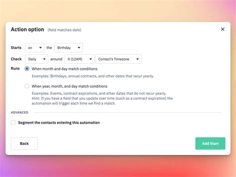 Wild Mail How To Create An Activecampaign Birthday Automation