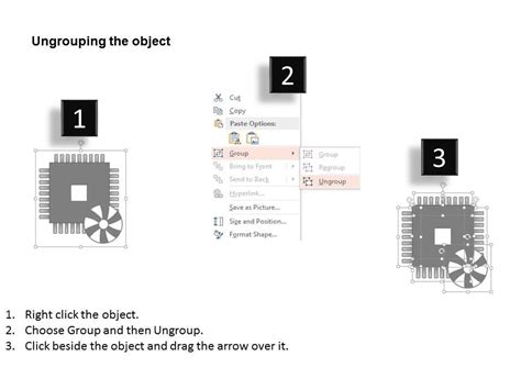 0814 Icons Of Cpu Microprocessor Chip Design With Electronic Components
