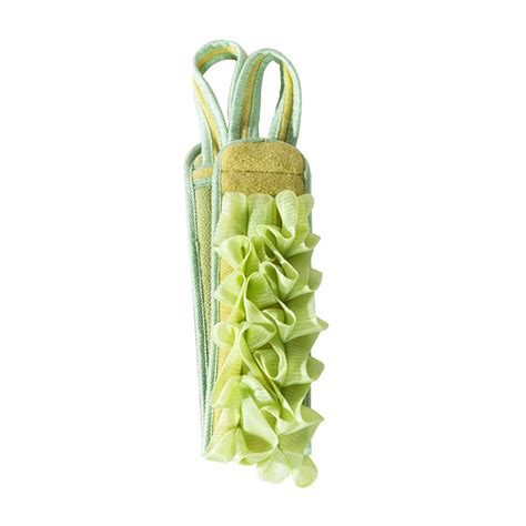 Rubbing Back Long Bath Ball Color Strip Foaming Soft Lantern Bath Ball