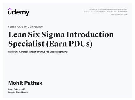 Mohit Pathak On Linkedin Udemy Course Completion Certificate
