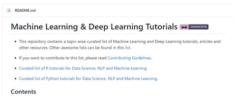 Tipoftoday 113 Machine Learning Tutorials