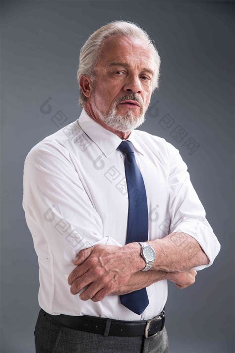 权威商务老年男人 包图企业站
