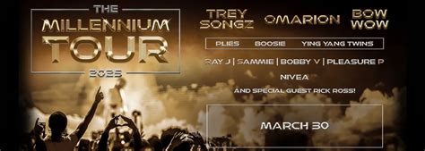 The Millennium Tour Trey Songz Omarion Bow Wow And Rick Ross Tickets