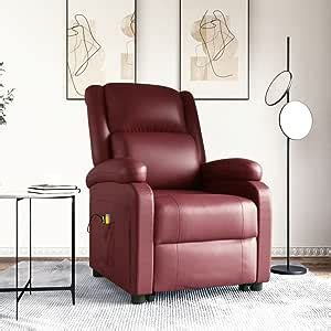 Amazon GOLINPEILO Power Lift Massage Recliner Chair Faux Leather Recliner Chair With