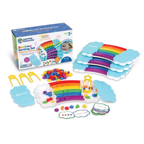Rainbow Sorting Set Classroom Edition Office Products