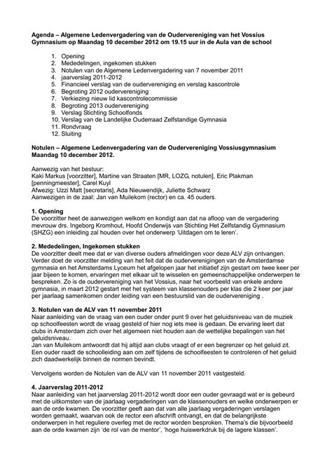 Notulen Voorbeeld Product Update Verbeterde Notulen Notulen Van De